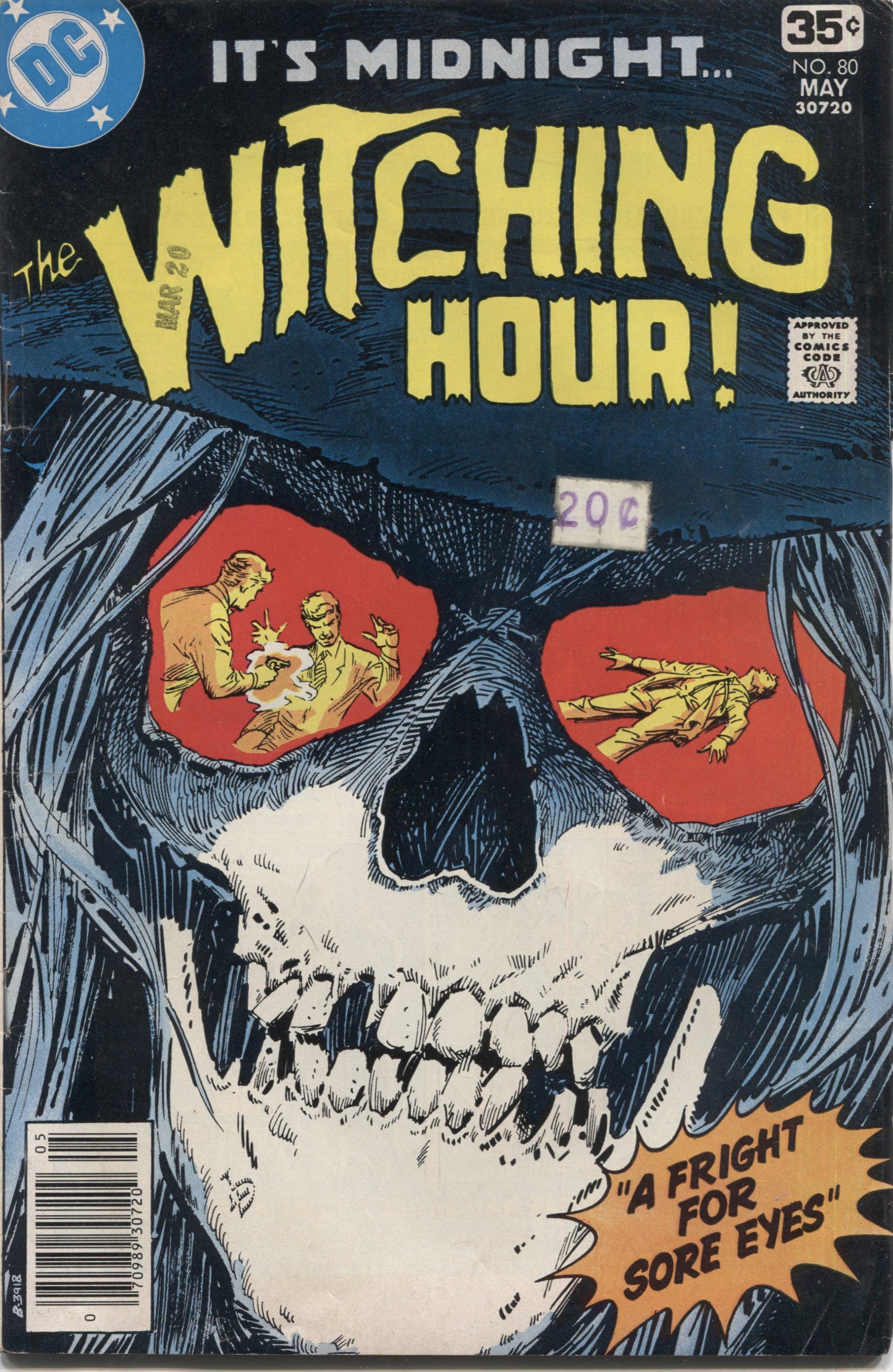 The Witching Hour No. 80, "A Fright For Sore Eyes," DC Comics, May 197 ...